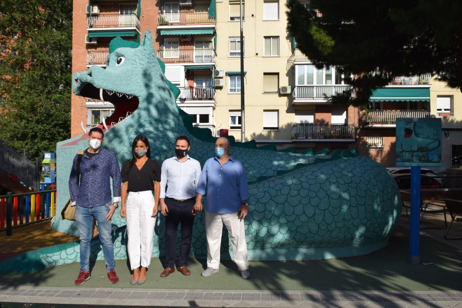 El símbolo de La Elipa vuelve a sonreír