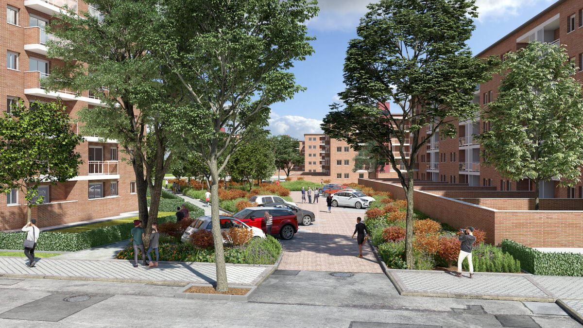 El Plan Regenera llega a Moratalaz con más vegetación y espacio para el ...