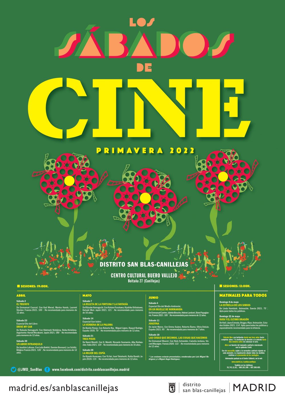 Una vuelta al mundo con Los Sábados de Cine – San Blas Canillejas