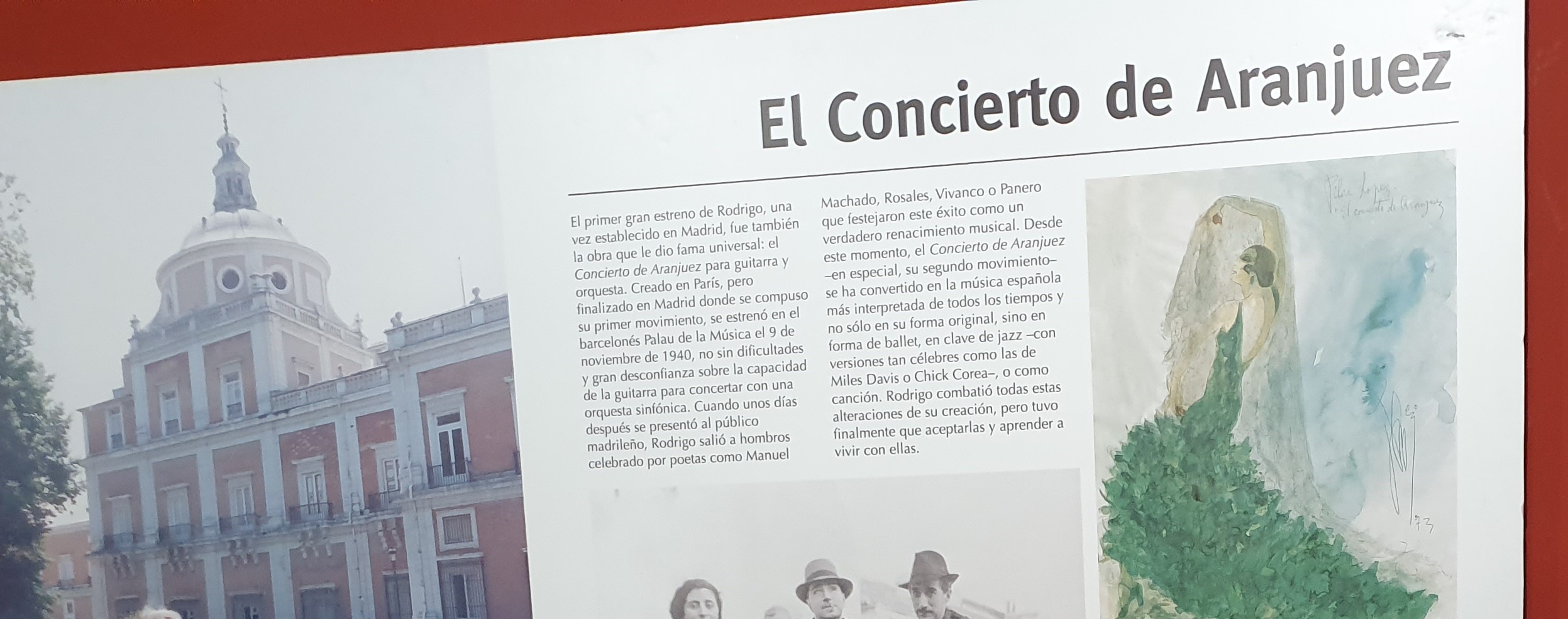 Tetuán homenajea al maestro Joaquín Rodrigo con una exposición en el Úrculo