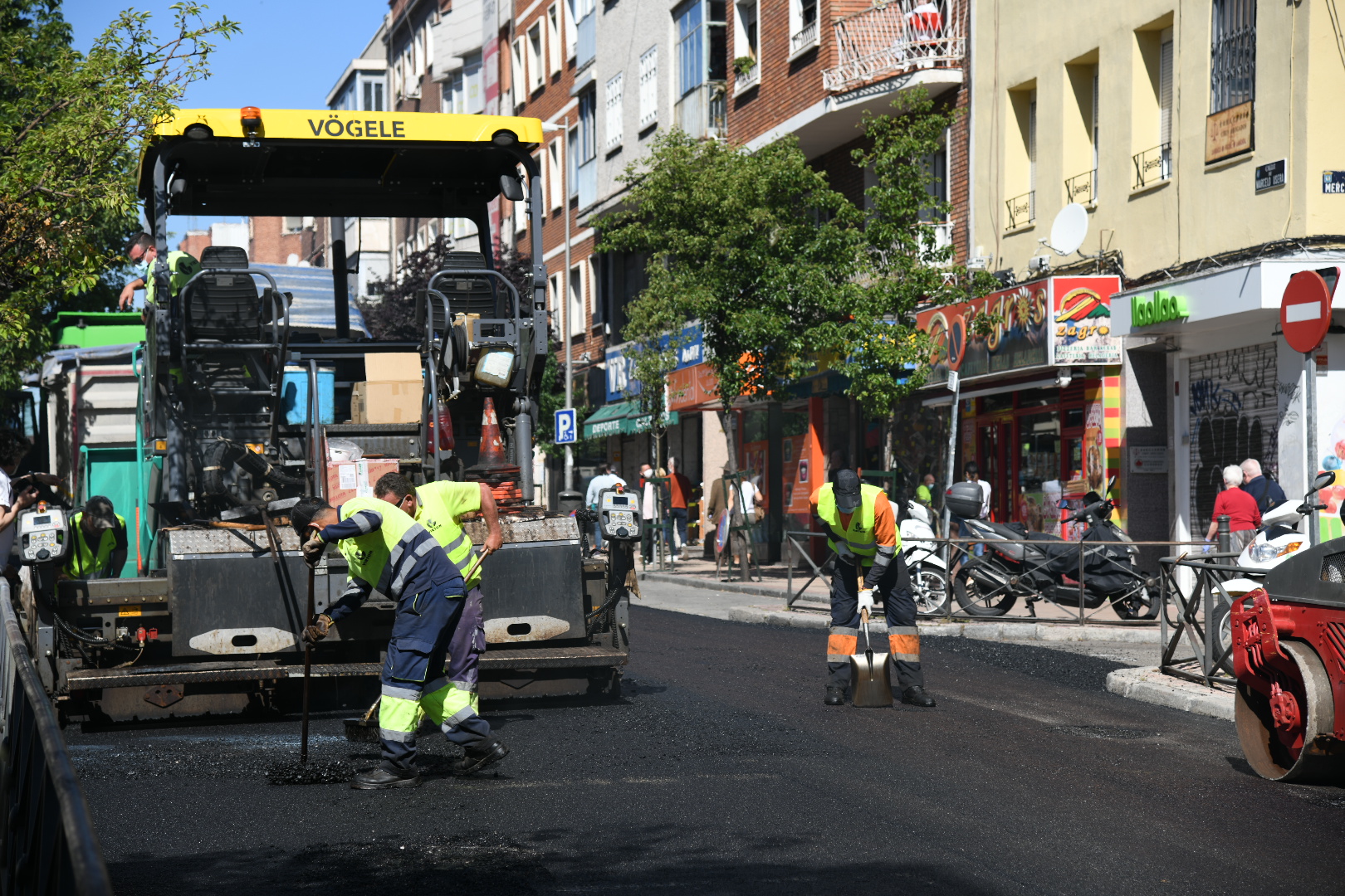 Renovación del firme de 19 calles con materiales menos contaminantes