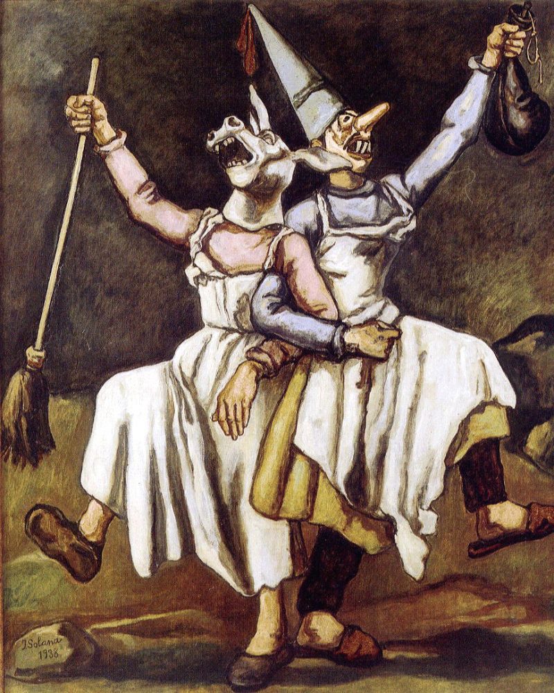 José Gutiérrez Solana: el pintor y las carnestolendas