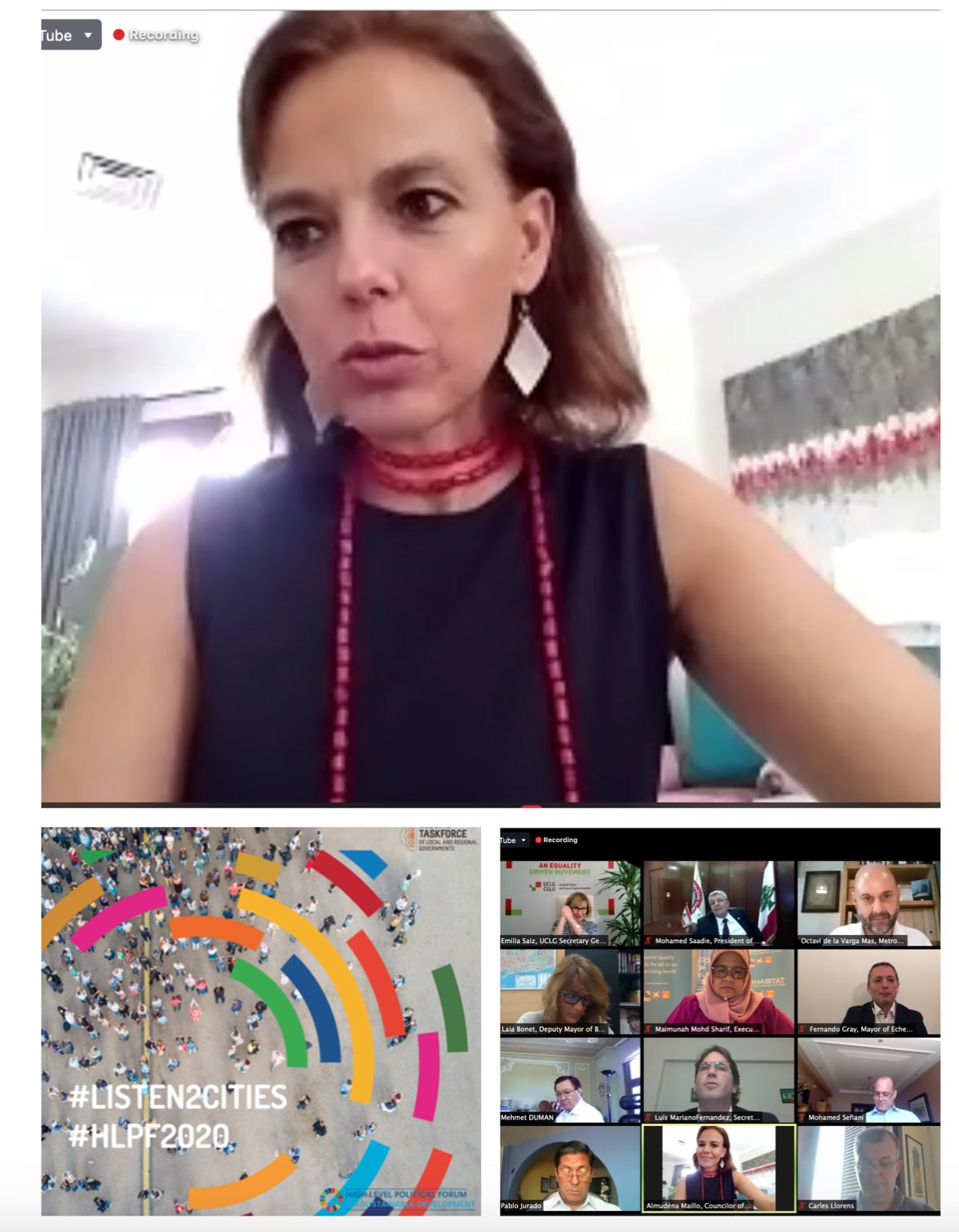 Almudena Maíllo interviene en el Foro de Alto Nivel de las Naciones Unidas