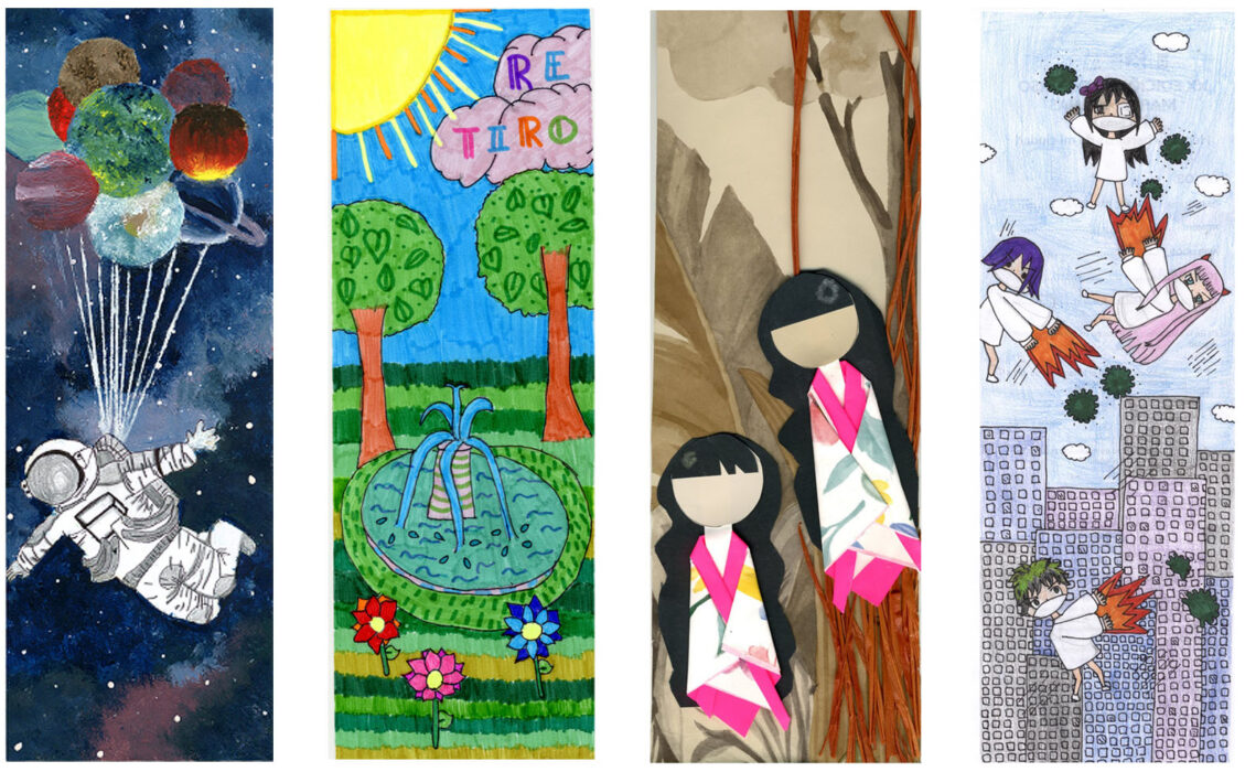 La vuelta al mundo en un marcapáginas