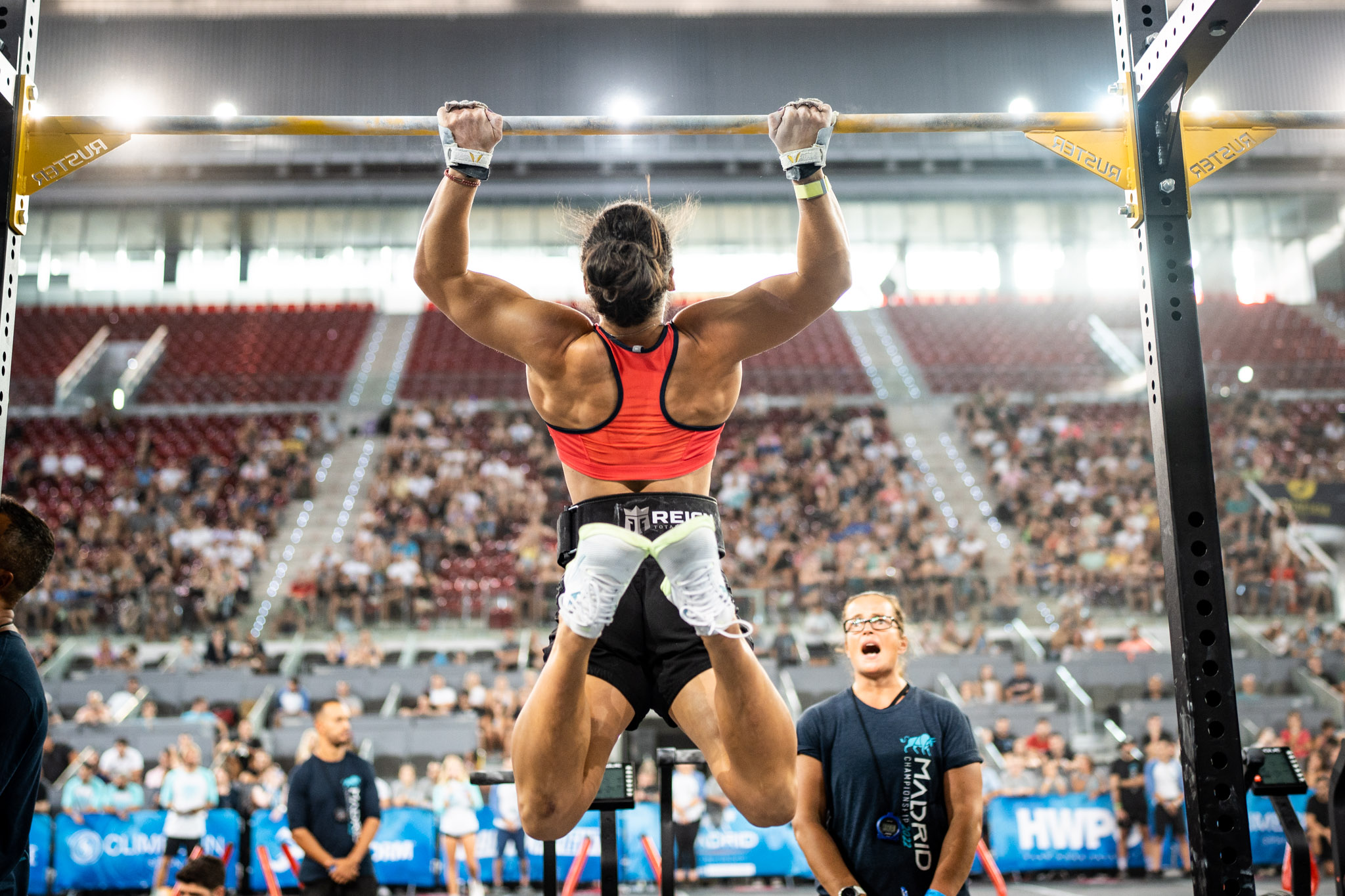 La élite internacional del 'CrossFit' compite en la Caja Mágica