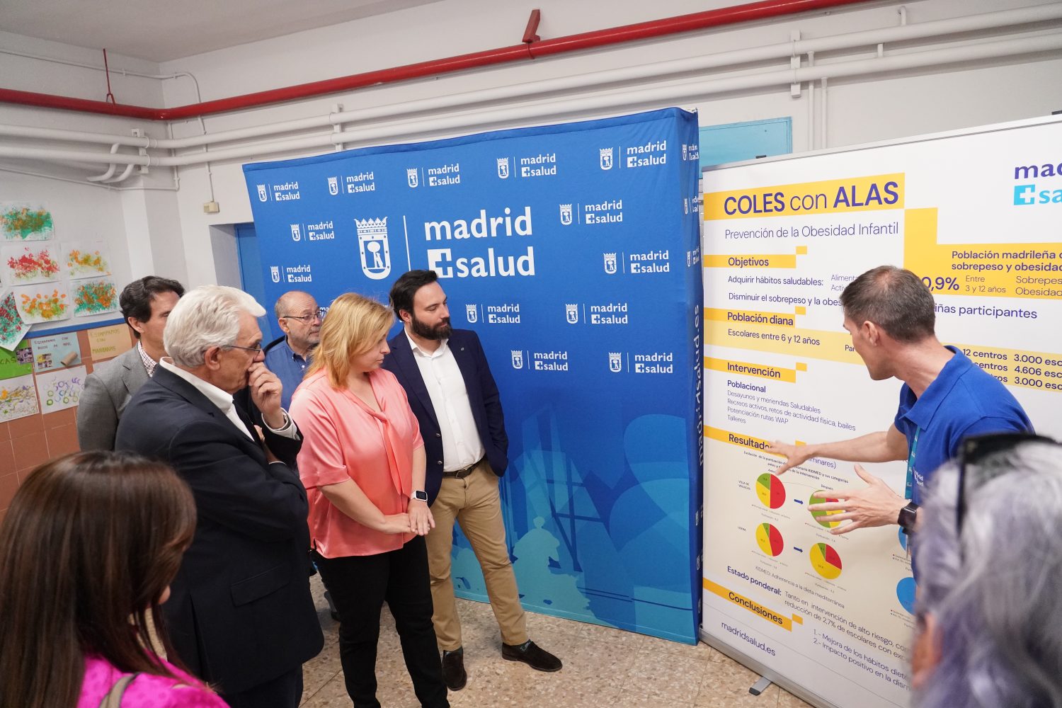 Sanz participa en la clausura del programa ‘Coles con ALAS’, que ha ...