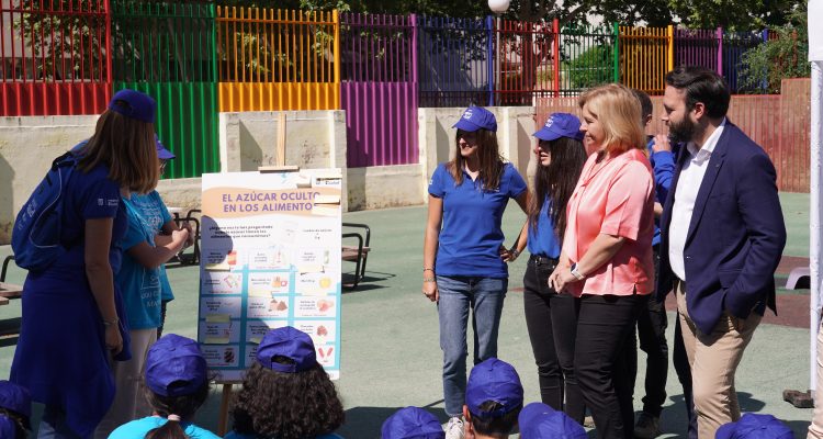 Sanz participa en la clausura del programa ‘Coles con ALAS’, que ha ...