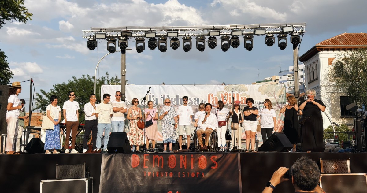 Las fiestas de la Dehesa de la Villa arrancan con música en Valdezarza
